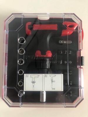 Powerfix Profi Socket & Bit Set With T-Handle 23 Pc | eBay