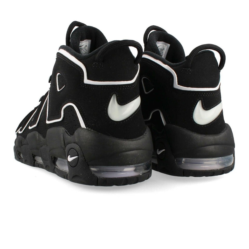 Nike Air More Uptempo Release Black White 414962-002 Men's US6-11 New w ...