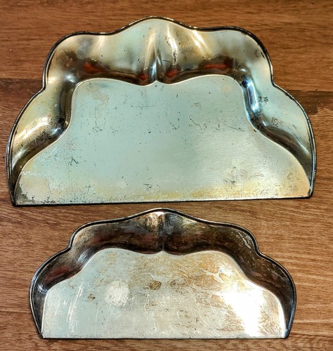 Pairpoint Silver Plate Butler Crumb Tray Set | eBay
