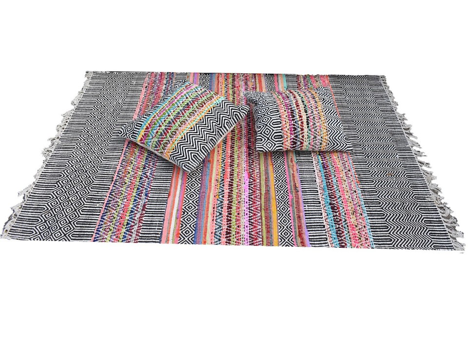Rishikesh handloom recycled Indoor outdoor Indian rugs 4 sizes | eBay UK