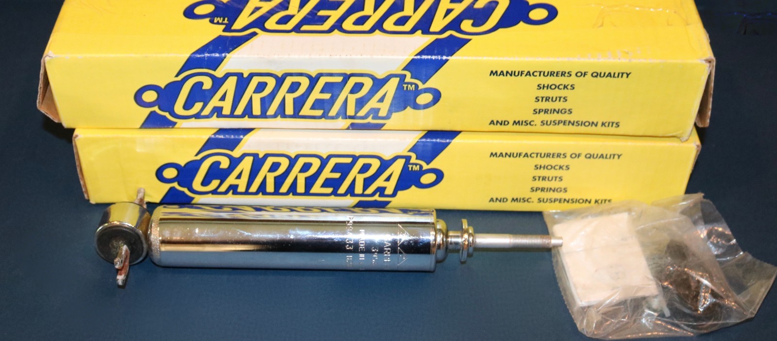 Carrera chrome shocks front 3956SI Corvette 1969 1968 1967 1966 1965 ...