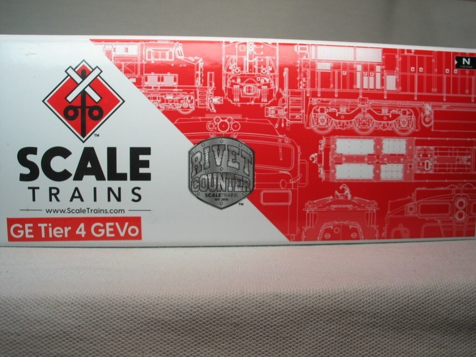 Scale Trains Rivet Counter N Scale Canadian National EJ&E ET44AC DCC ...