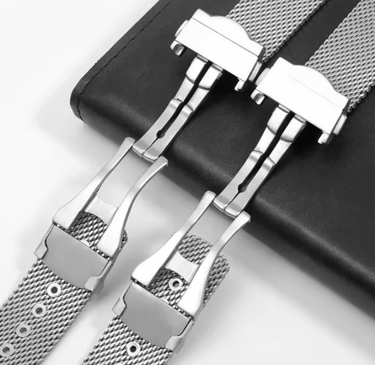 Steel Milanese Strap for Omega Seamaster 007 – 20mm Mesh Bracelet Band ...