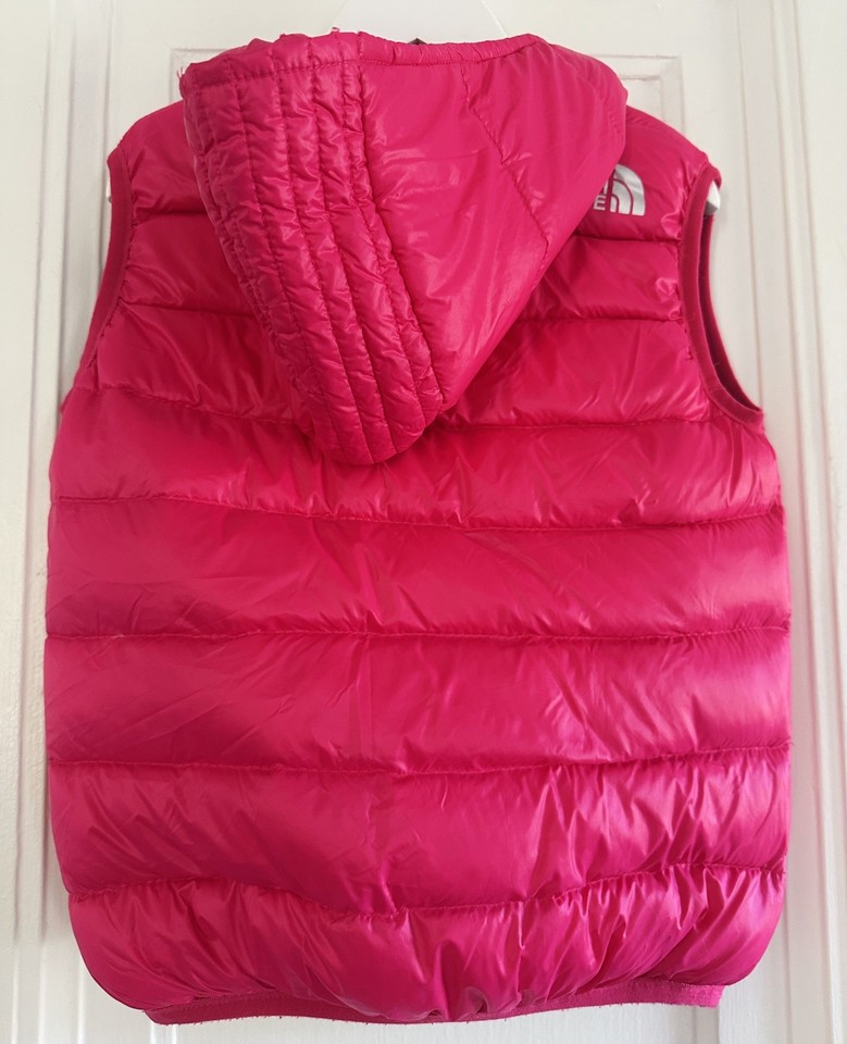 Northface Kids Summit Series Girls’ Down Puffer Vest Size 110 or 5-6 ...