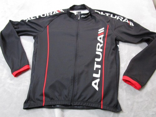 Altura Technical Bike Wear Mens XXL Long Sleeve Cycling Jersey Black ...