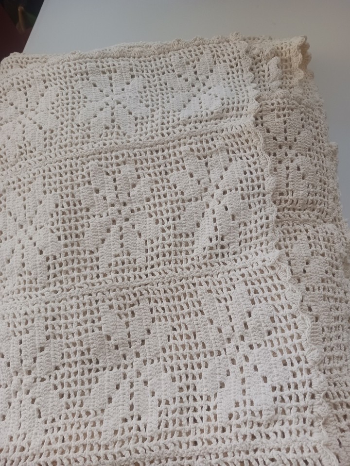 Crocheted Bedspread | eBay