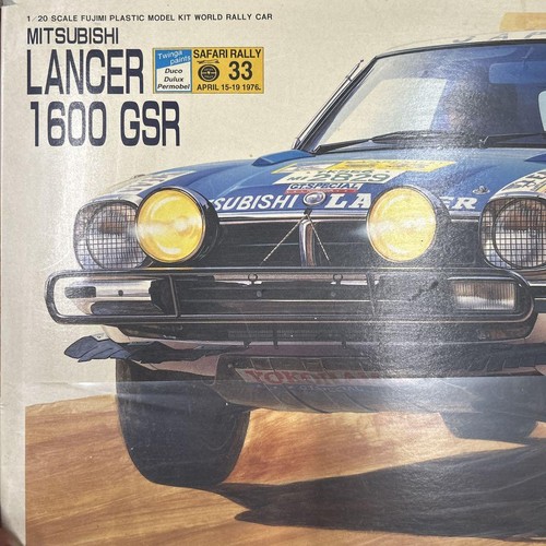 Fujimi Mitsubishi Lancer 1600 GSR Safari Rally | eBay