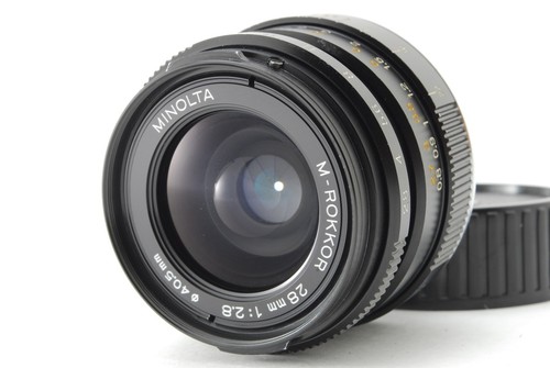 Minolta M-Rokkor 28mm f2.8 Lens for CL CLE Leica M mount [N.MINT] from ...