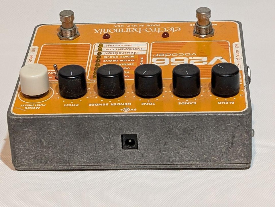 Electro-Harmonix V256 Vocoder Effect Pedal Used with XLR and 1/4 ...
