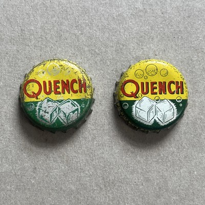 Suncrest And Quench Beverages Cork Lined, Soda Bottle Caps, Columbus ...