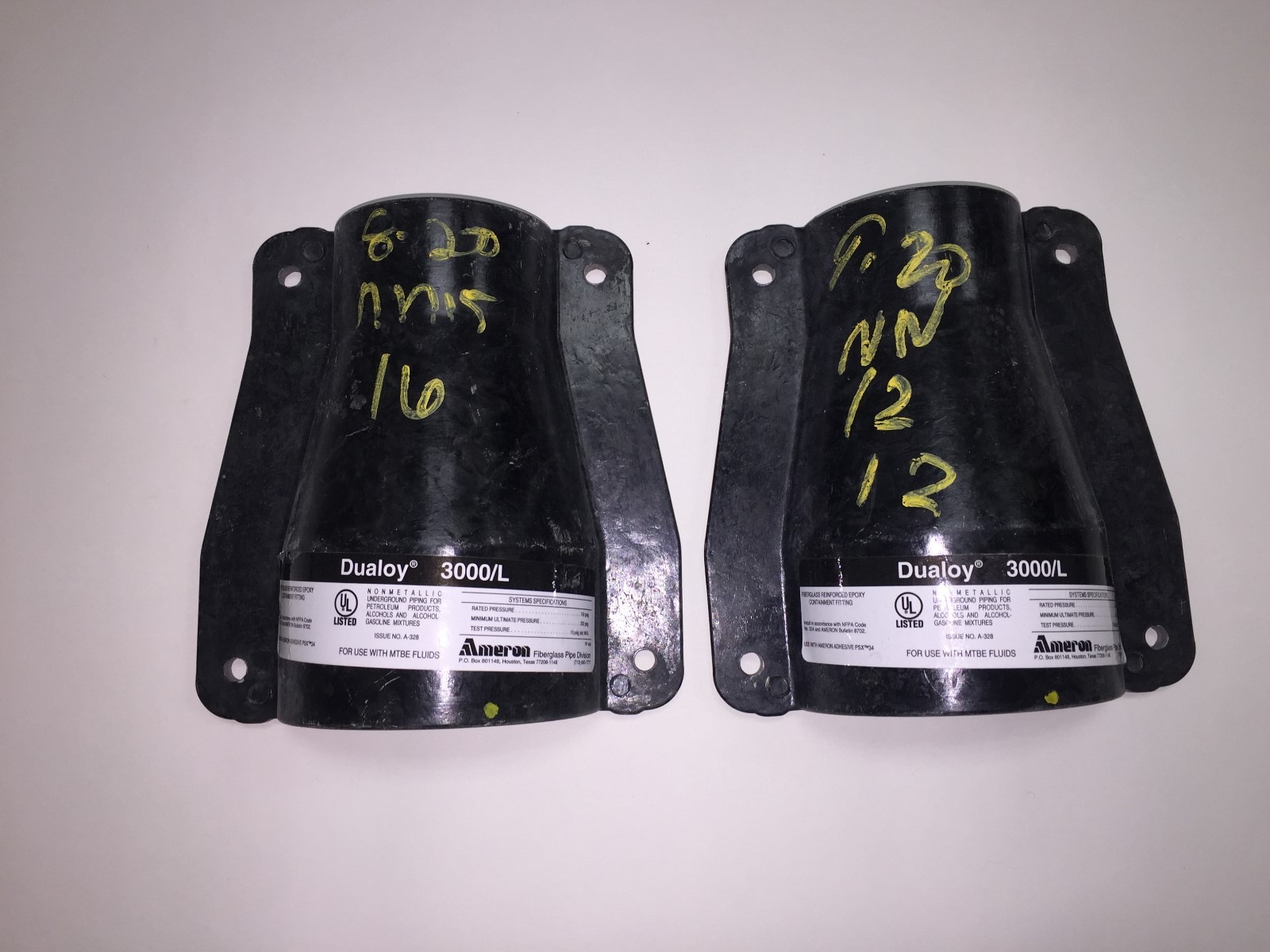 Ameron 3" x 2" Reducer, Secondary Containment | eBay