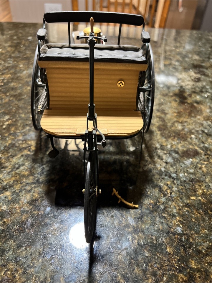 Franklin Mint 1/8 Scale Diecast 1886 Mercedes Benz Patent Motorwagen ...