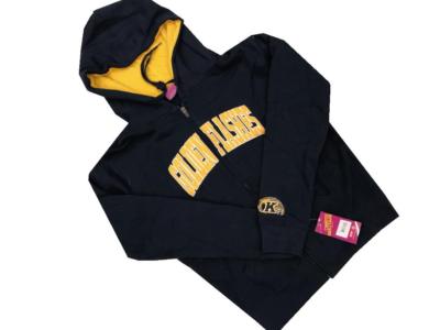 New Women NCAA Kent State Golden Flashes Zip Up Hooded Jacket Hoodie ...