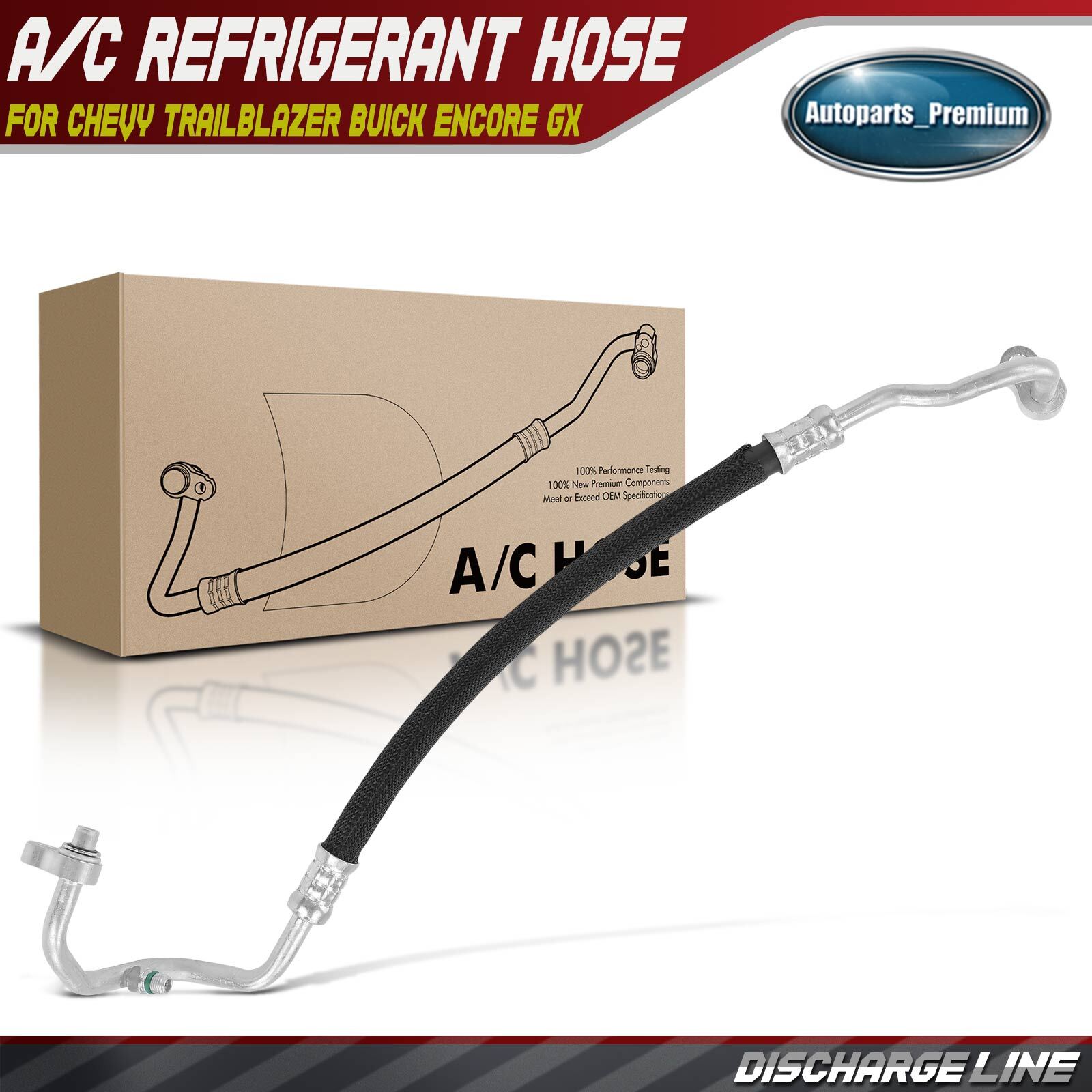 A/C Discharge Line Hose Assembly for Chevy Trailblazer Buick Encore GX ...
