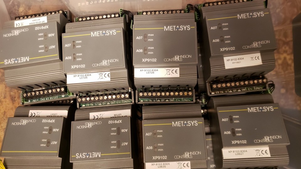 JOHNSON CONTROLS METASYS EXPANSION MODULE MODEL XP9102-8304 | eBay
