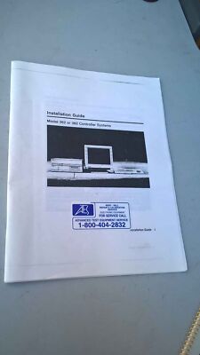 HP Model 362 or 382 Controller Systems Installation Guide | eBay