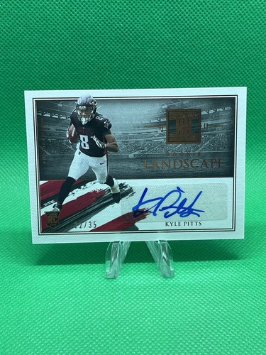 Kyle Pitts Rookie Auto 2021 Impeccable Landscape #/35 Autograph RC ...