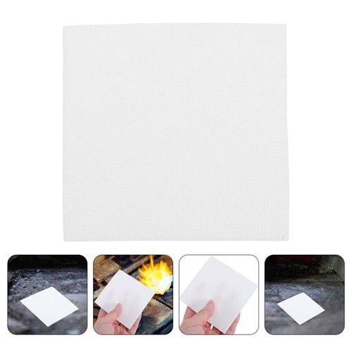 20 Pcs Ceramic Fiber Backing Paper Fireproof Gasket Materials Furnace ...