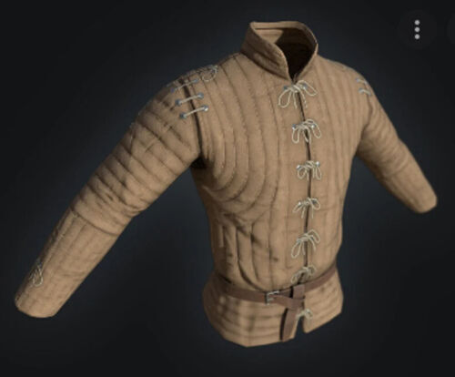 Gambeson Medieval Padded Armor Coat | SCA Fighting Arming Jacket ...