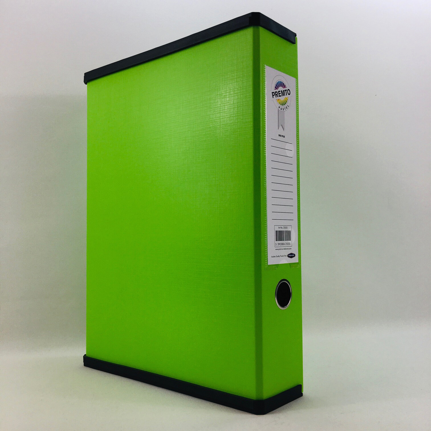 A4 Coloured Box Files Office School Documents Filing Storage Case ...