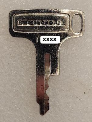Original Vintage Honda Pre-Cut Key T6729 NOS | eBay