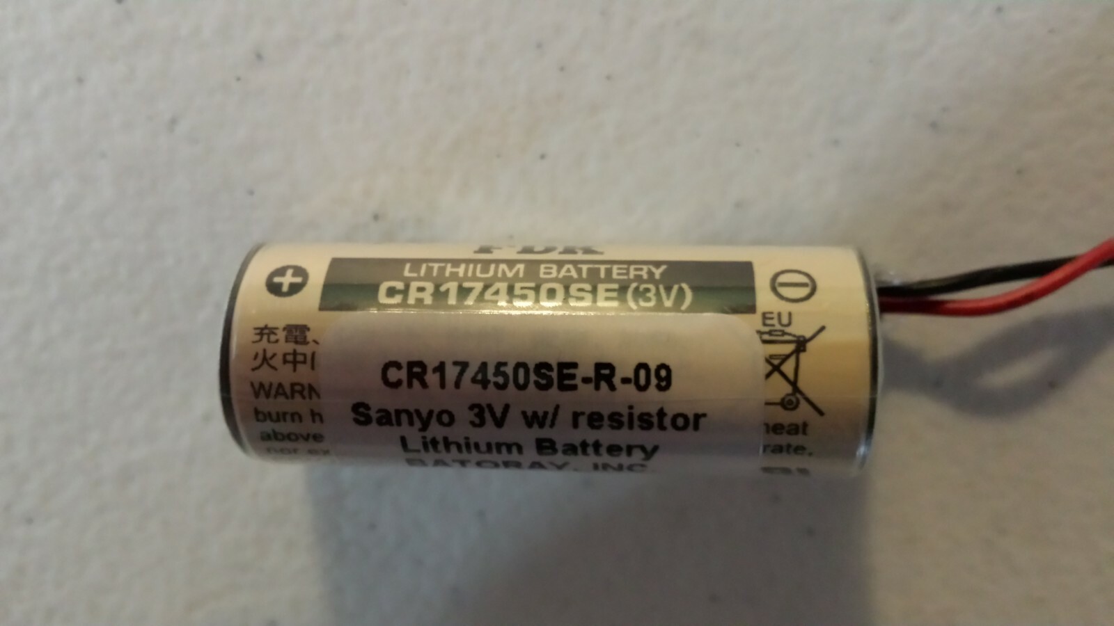 FDK CR17450SE-R-09 3V Lithium Battery for Fanuc | eBay