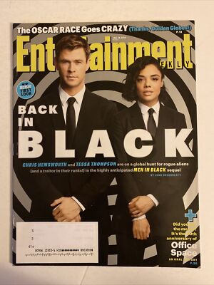 2019 January 18th Entertainment Weekly Magazine, Back In Black 60 PAGES ...