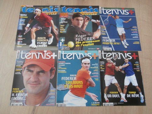 ROGER FEDERER, AMAZING SET OF 11 MAGAZINES + 2 NEWSPAPERS, COLLECTOR ...