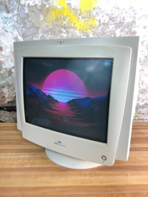 🖥️ ADI MicroScan 4P PD-695 15" CRT VGA Computer Monitor 1280 x 1024 ...