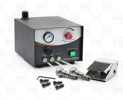 New Pneumatic Engraving Machine Double Ended Impact Graver Jewelry ...