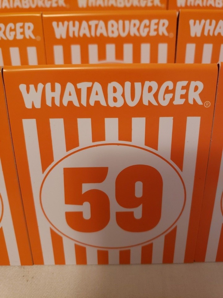 Individual WHATABURGER Restaurant Table Tent Numbers - Modern Glossy | eBay