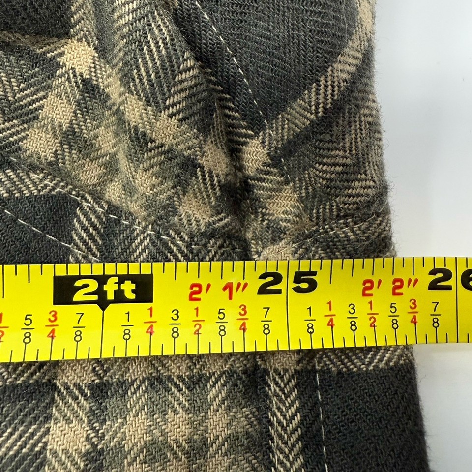 LL Bean Shirt Mens L Scotch Plaid Brushed Twill Long Sleeve Button Down ...