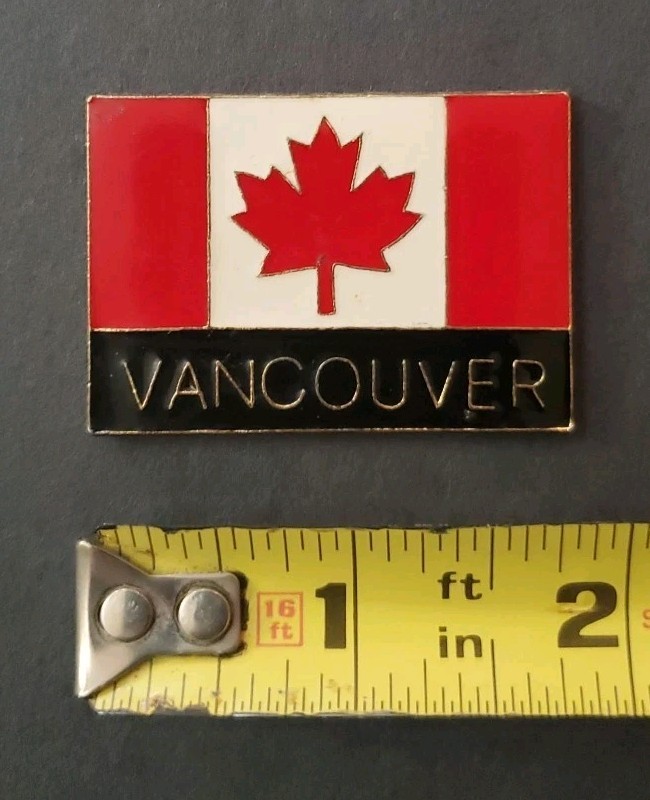 Vancouver Canada Canadian Flag Souvenir Metal Refrigerator Magnet | eBay