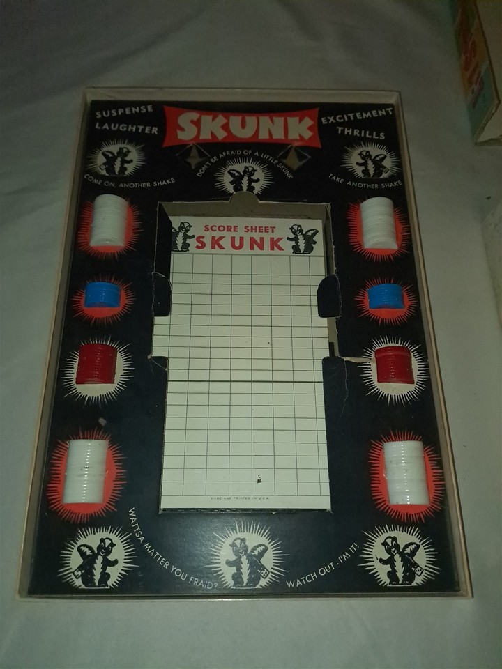 1953 Skunk + 1956 Li'l Stinker Games Schaper [Not Complete] | eBay