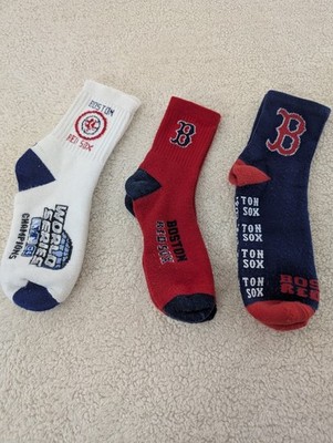 Boston Red Sox Socks Unisex Bundle Of 3 Pair | eBay