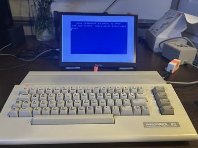 Commodore 64 C64C PAL Serviced and Cleaned Fully Working Fully Socketed ...