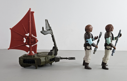 Kenner Star Wars One Man Sand Skimmer Mini Rig Weequay Variant Figure ...