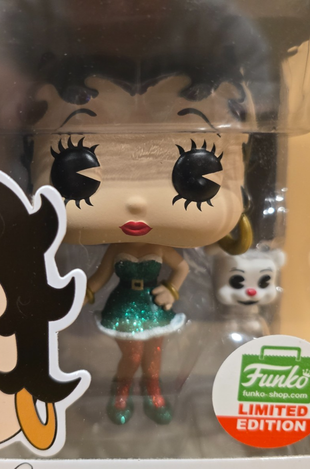 Funko Pop! Elf Betty Boop & Pudgy #505 Funko Shop Exclusive Vaulted ...
