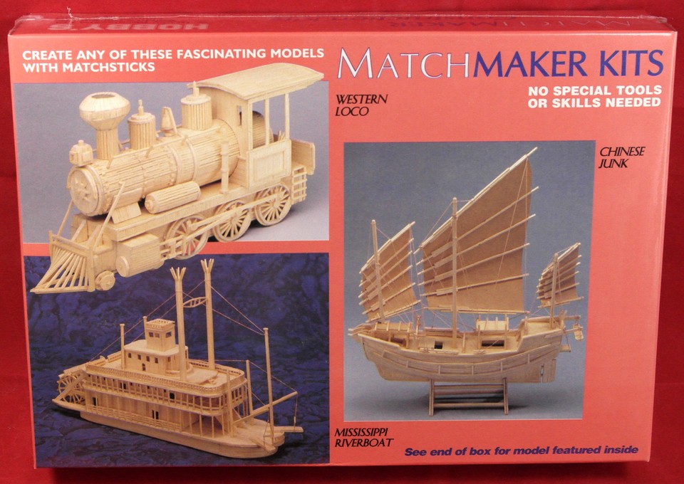Matchstick Modelling Kits Various | eBay UK