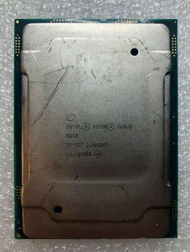 Intel Xeon Gold 5118 Processor 16.5M Cache, 2.30GHZ - NOT WORKING ...