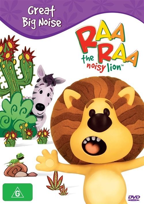 Raa Raa The Noisy Lion - Great Big Noise (DVD, 2012) (D141)(D82 ...