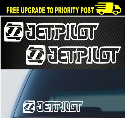 Jetpilot Sticker x2 Boat Jetski Watersports Car Decal | eBay Australia