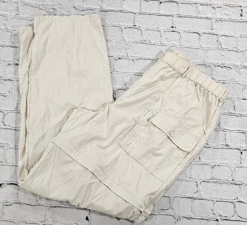 VTG SPORTiF Convertible Pants Tan Cargo Outdoor Hikin… - Gem