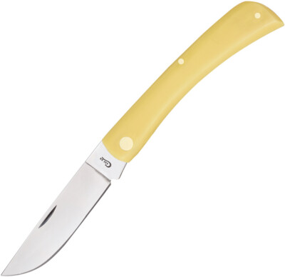 Case XX Yellow Sod Buster Carbon Steel 3138 CV Folding Pocket Knife ...