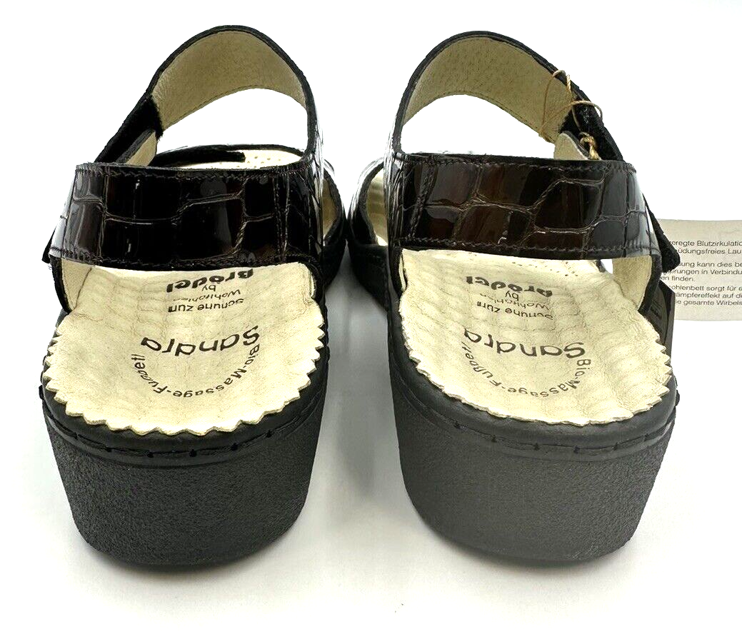 Brödel 17-75.770 Bronze Gr.37 Damen Leder Sandalen UVP:69,90€ (56580 ...