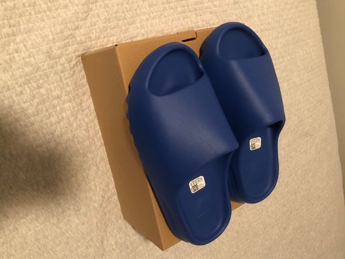Yeezy Slide Azure Size 10 Men’s - Authentic with receipts | eBay