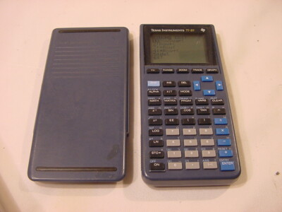 TEXAS INSTRUMENTS TI-81 GRAPHING CALCULATOR | eBay