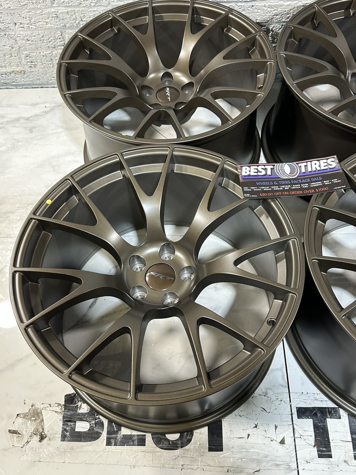 20" Dodge Charger Challenger SRT Widebody Bronze wheels rim Rep Style ...