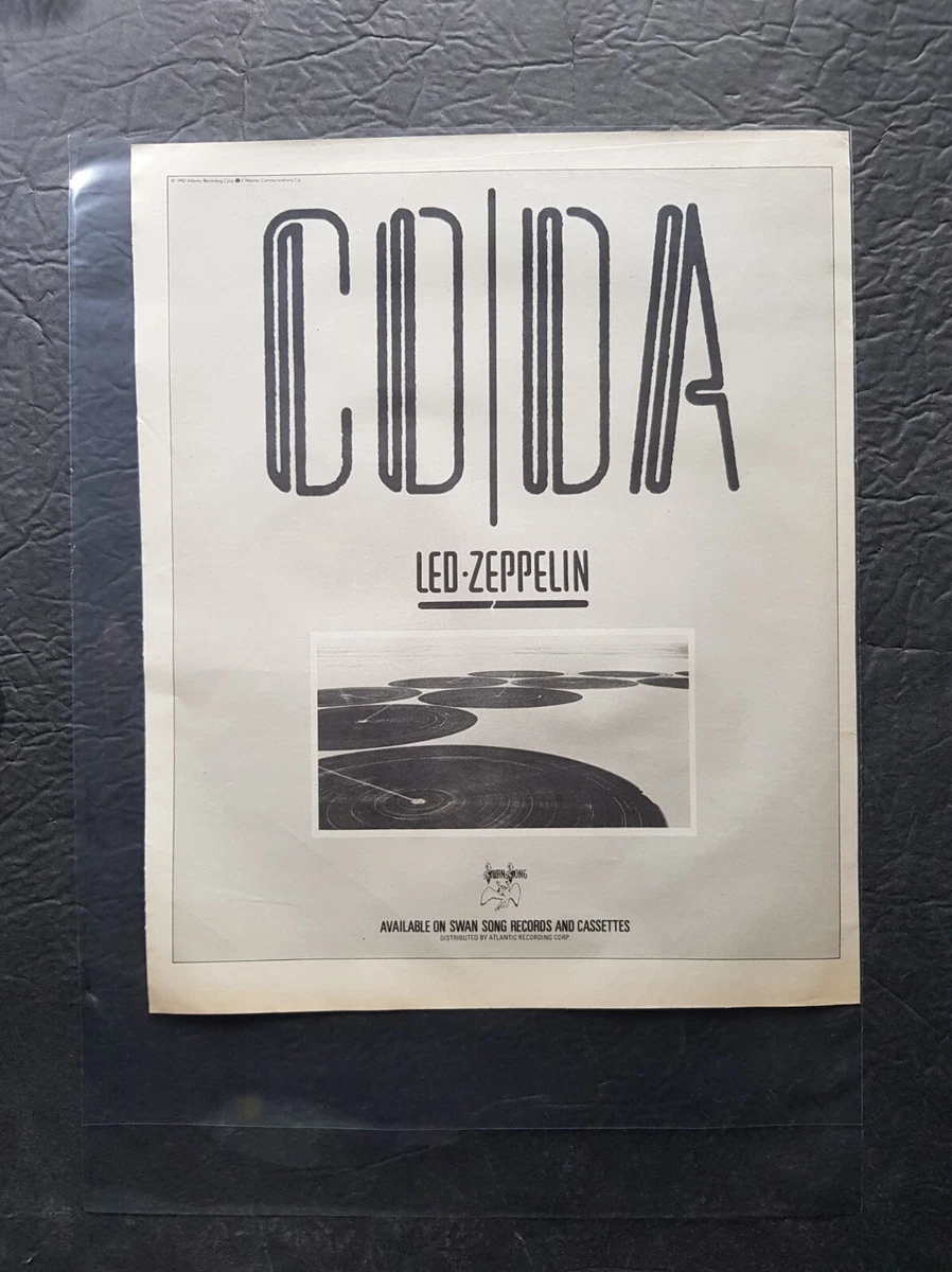 Coda Album Cover