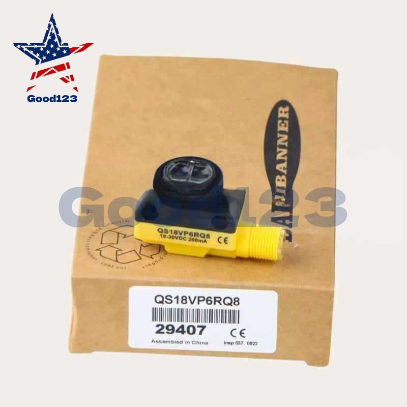 1PC NEW BANNER Photoswitch sensor QS186EQ8+QS18VP6RQ8 Photoelectric ...
